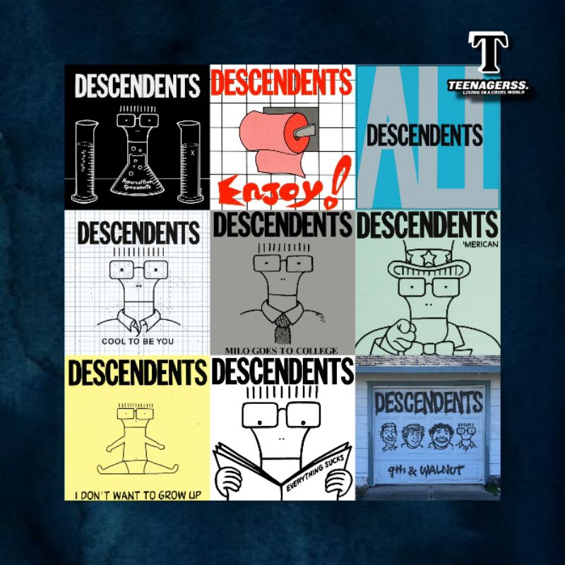 Jual 10 PCS Poster Band Descendents Aesthetic Wall Decor | Shopee Indonesia