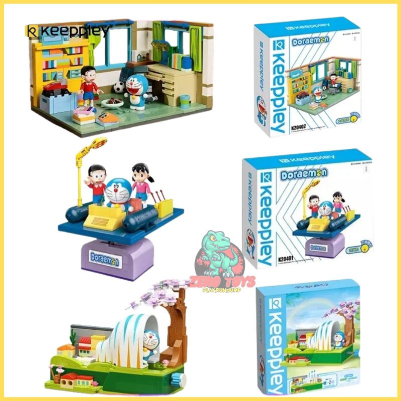 Jual Brick Kamar Nobita Dan Mesin Waktu Doraemon Original Keeppley ...