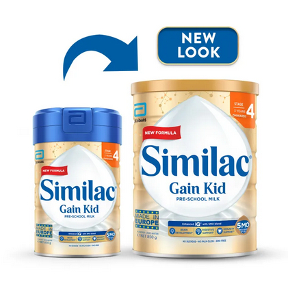 Jual SIMILAC Gain Stage 4 IQ Plus EYE-Q Plus 2'-FL Gain Kid 850gr Tahap ...