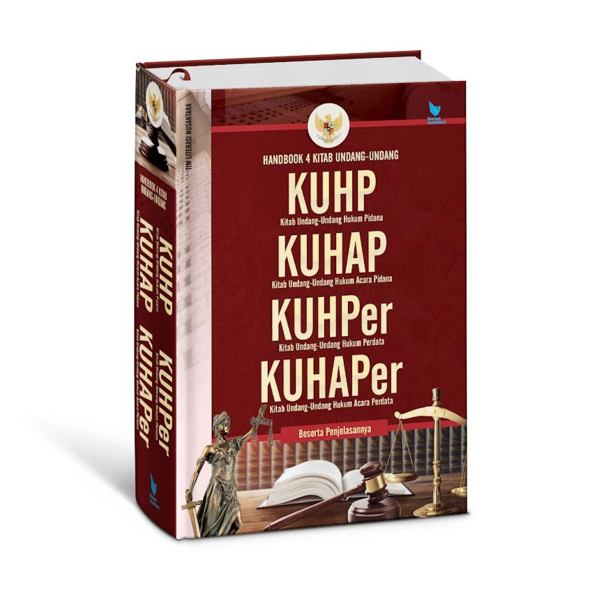 Jual Handbook 4 Kitab Undang-Undang KUHP KUHAP KUHPer KUHAPer Beserta ...