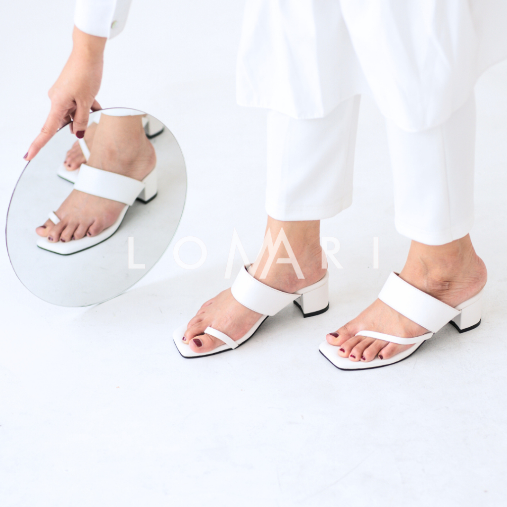 Jual VALERI SERIES LOMARI MID HIGH HEELS - Sandal Heels Wanita | Shopee ...
