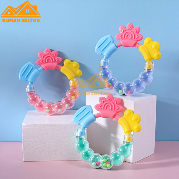 Jual RST Mainan Rattle Bayi Gigitan Anak Teether Baby Genggam ...