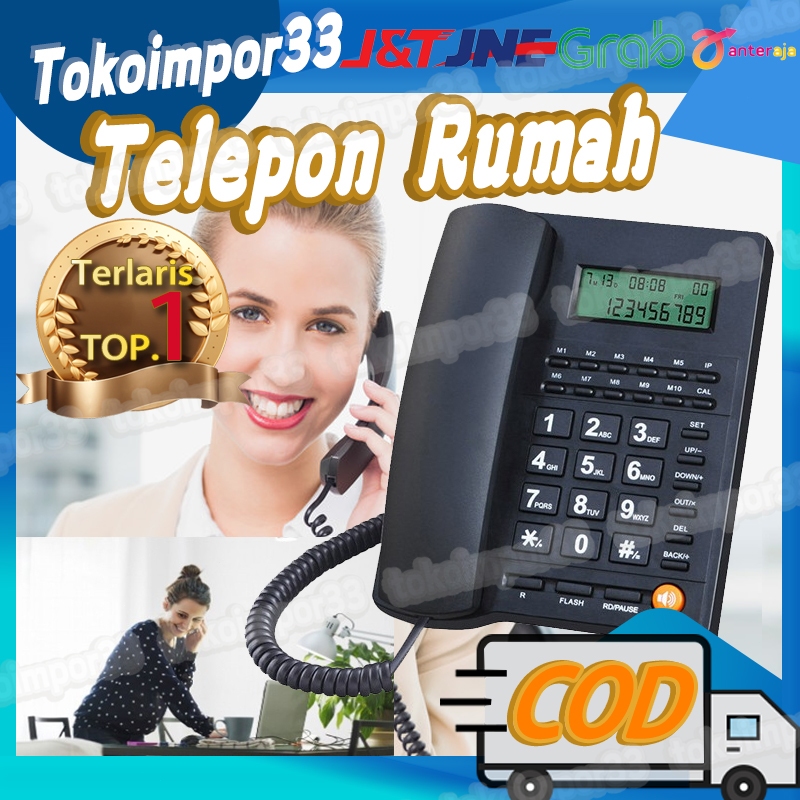 Jual GSL Display Panggilan Masuk LCD, Garis Telepon Tanah Ponsel Tanah ...
