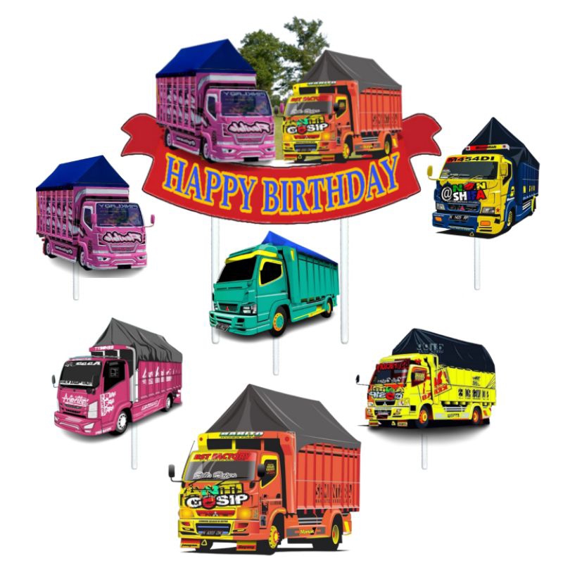 Jual Toper kue ultah/toper fullstik/toper cake ultah/toper kue ulang ...