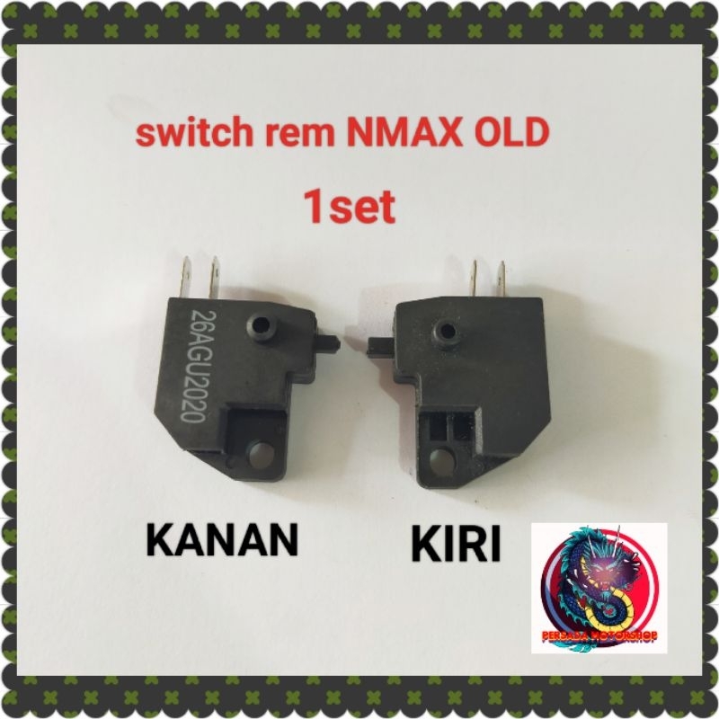 Jual Switch swit rem kiri kanan 1 set YAMAHA NMAX / N - MAX OLD ...