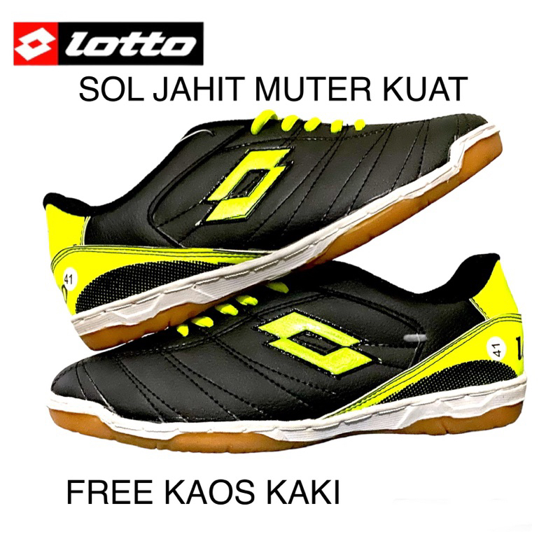 Jual Sepatu Futsal dan Badminton Kulit Piyu Lotto Stadio SOL SUDAH ...