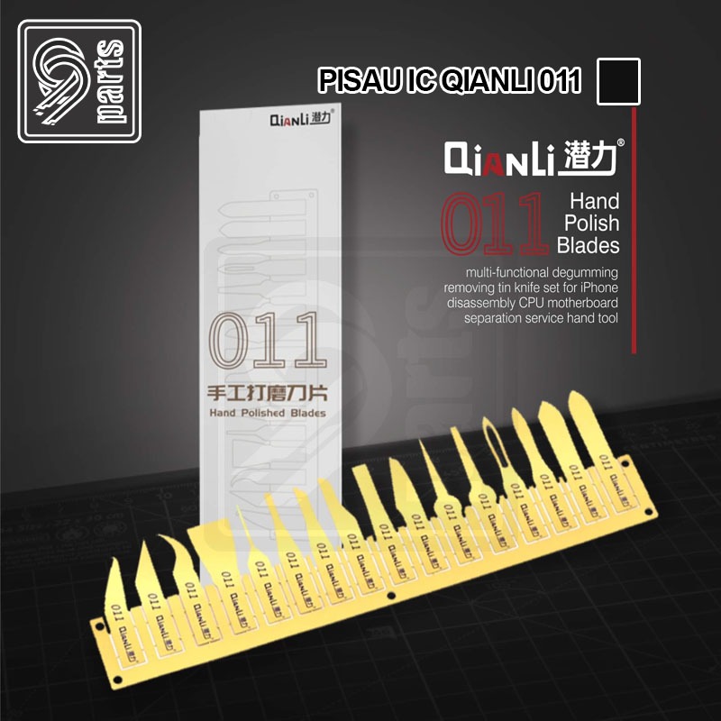 Jual Pisau Ic Qianli No 007 / Pisau IC Qianli 008 / Pisau IC Qinali 011/ Mata Pisau Qianli 011 ...