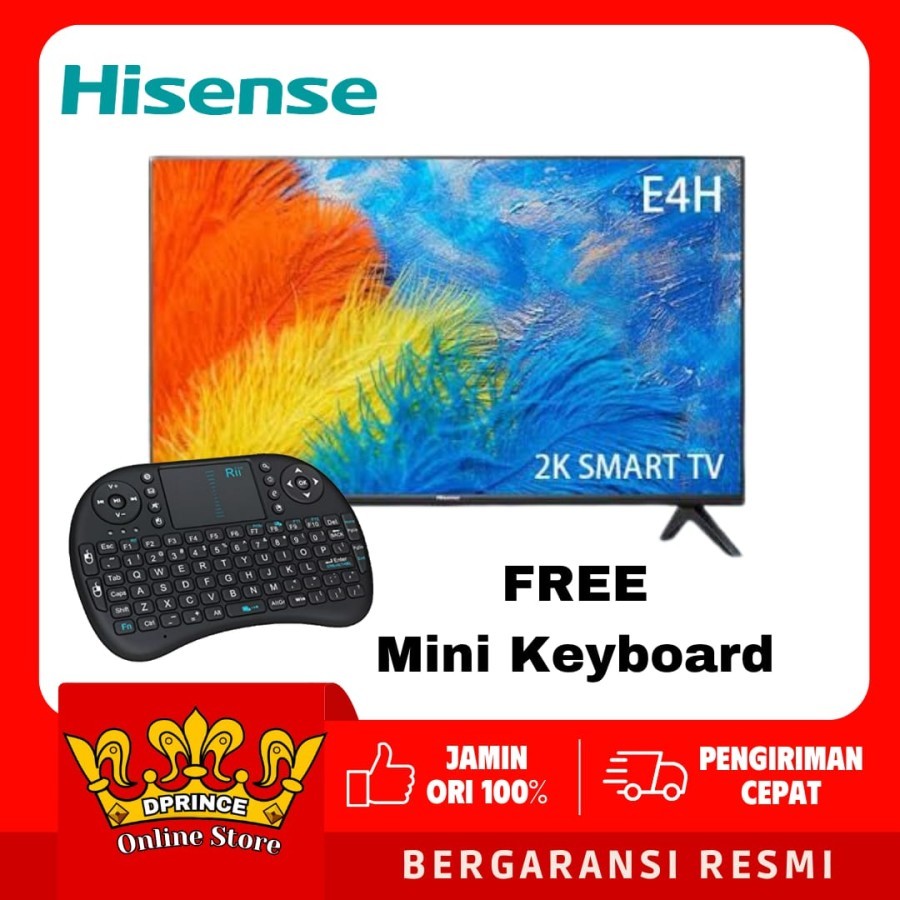 Jual Hisense 32 inch Vidaa Smart HD TV-Bezelles design-Dual Band Wifi ...