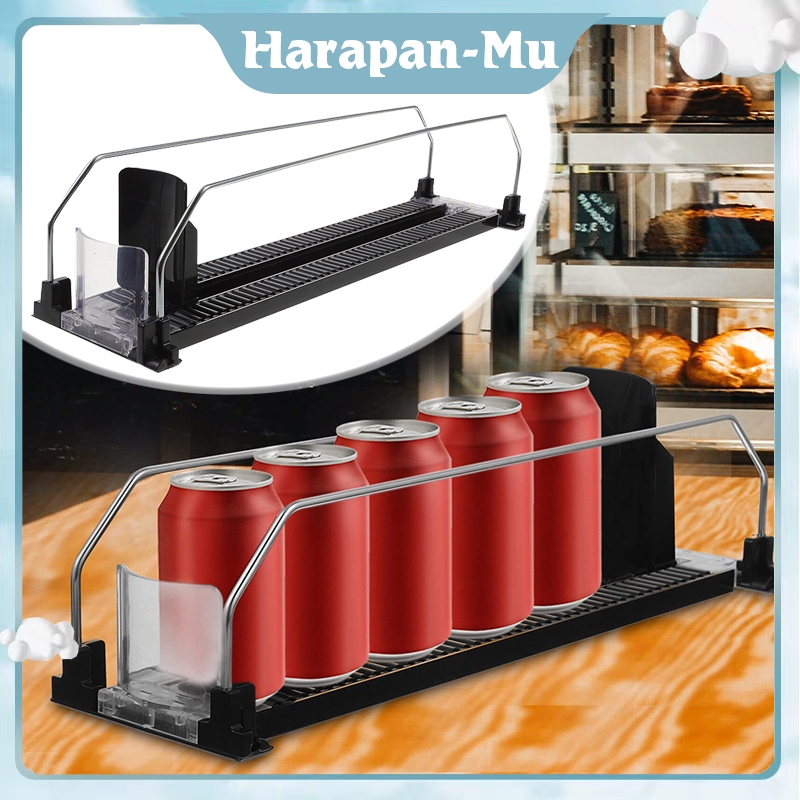 Jual Machine Slide Soda Can Propeller Fridge Dispenser Drink Organizer ...