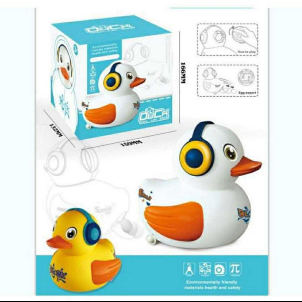 Jual MAINAN ANAK DUCK WILL LAY EGG / MAINAN BEBEK BERTELUR DAN BERJALAN ...