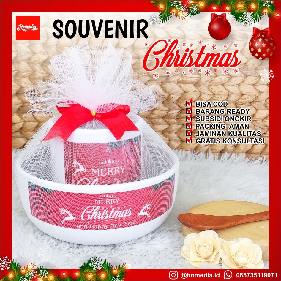 Jual Souvenir Natal Mangkok Natal Mug Natal Hampers Natal Kado Natal ...