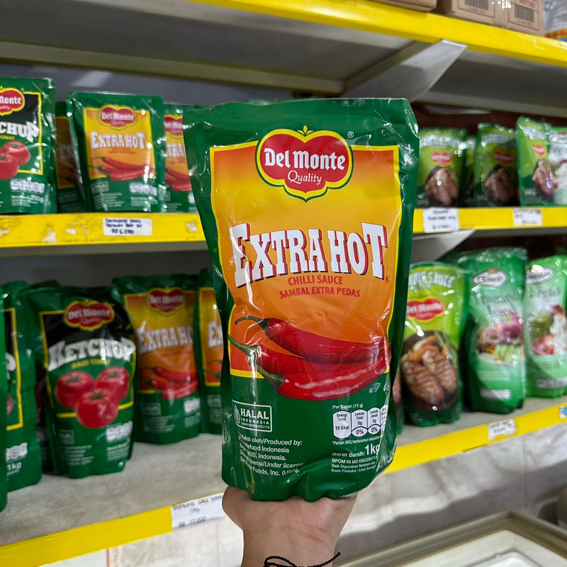 Jual Del monte Extra hot 1kg/200g | Shopee Indonesia