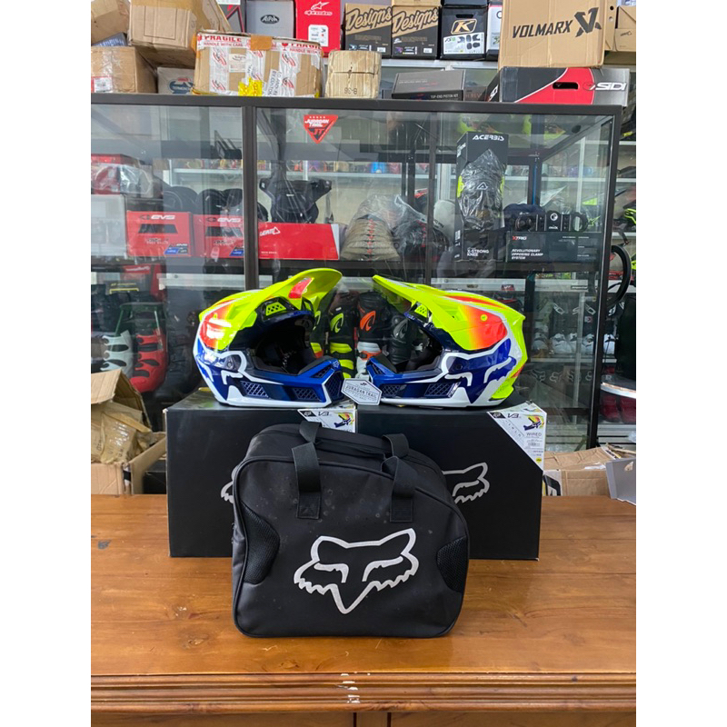 Jual HELM FOX V3RS WIRED CE ORIGINAL | Shopee Indonesia