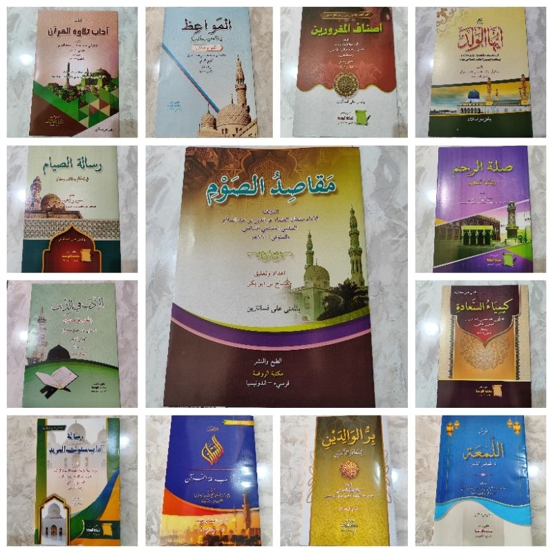 Jual paket kitab kilatan adabu fiddin risalah adabu sulukil murid adabu ...