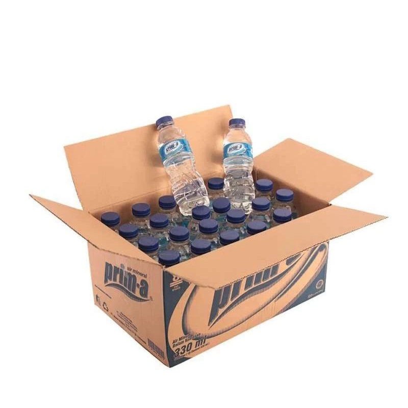 Jual PRIMA 330ML 1 Dus Isi 24 Botol / Air Mineral Prima 330ml (KARTON ...