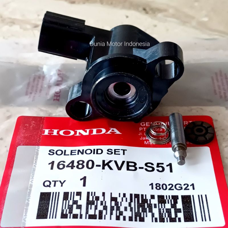 Jual 16480-KVB-S51 SENSOR SOLENOID IACV SWITCH LANGSAM HONDA BEAT, SCOOPY, VARIO 125, VARIO 150 ...
