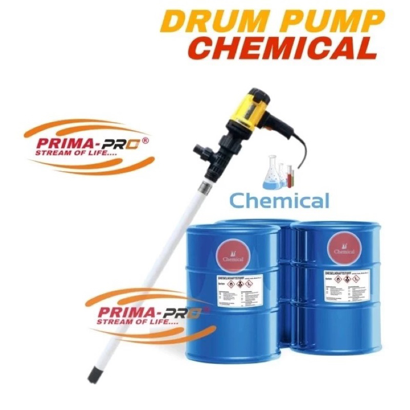 Jual Drum Pump Polypropylene DPP-750 PP Pompa Drum Chemical - 25 - 32 ...