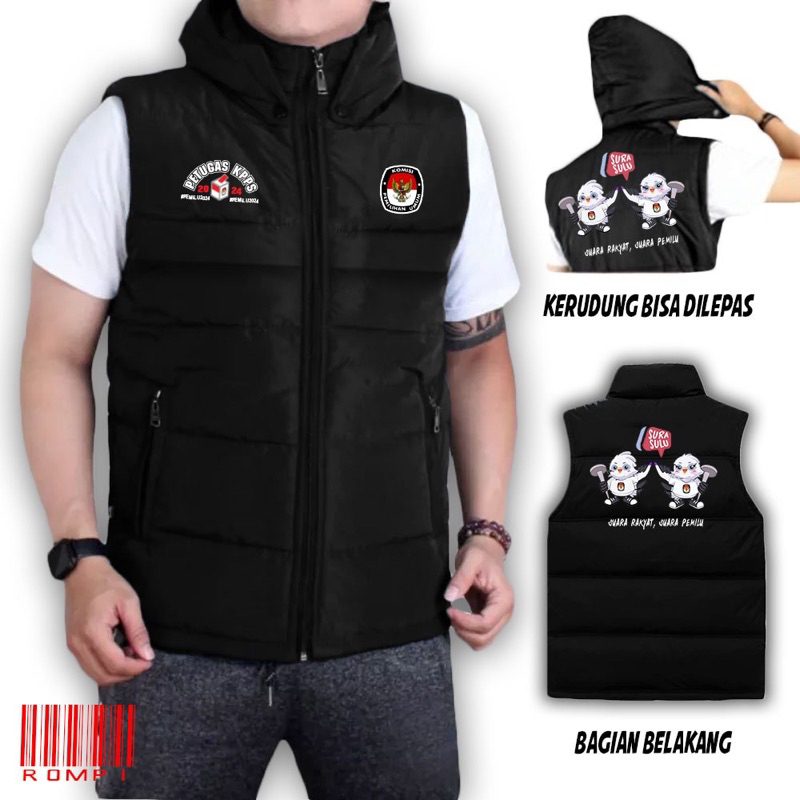 Jual JAKET ROMPI ANGGOTA KPPS / JAKET KPU / PPS | Shopee Indonesia