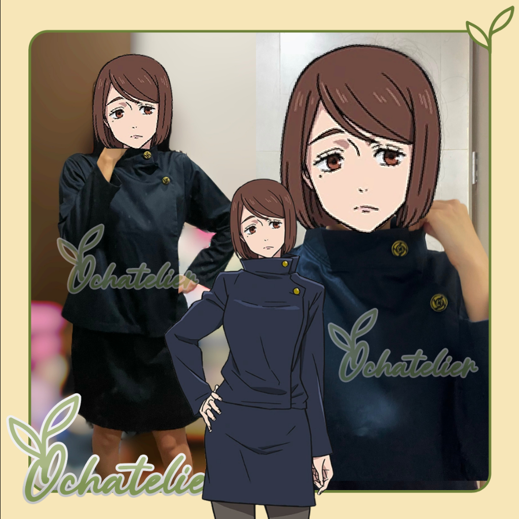 Jual [Ready Stock] Ieiri Shoko School Version Kostum Cosplay Seifuku Jujutsu Kaisen | Shopee ...