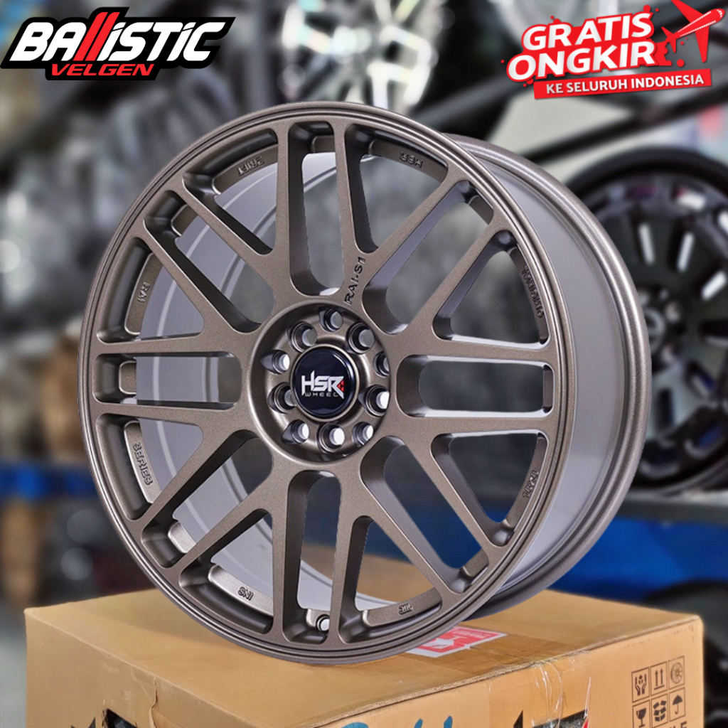 Jual Velg mobil Innova Rush Terios ring 18 HSR RAI-S1 R18 lebar 8 Pcd 5X100/114,3 ET45 Semi ...