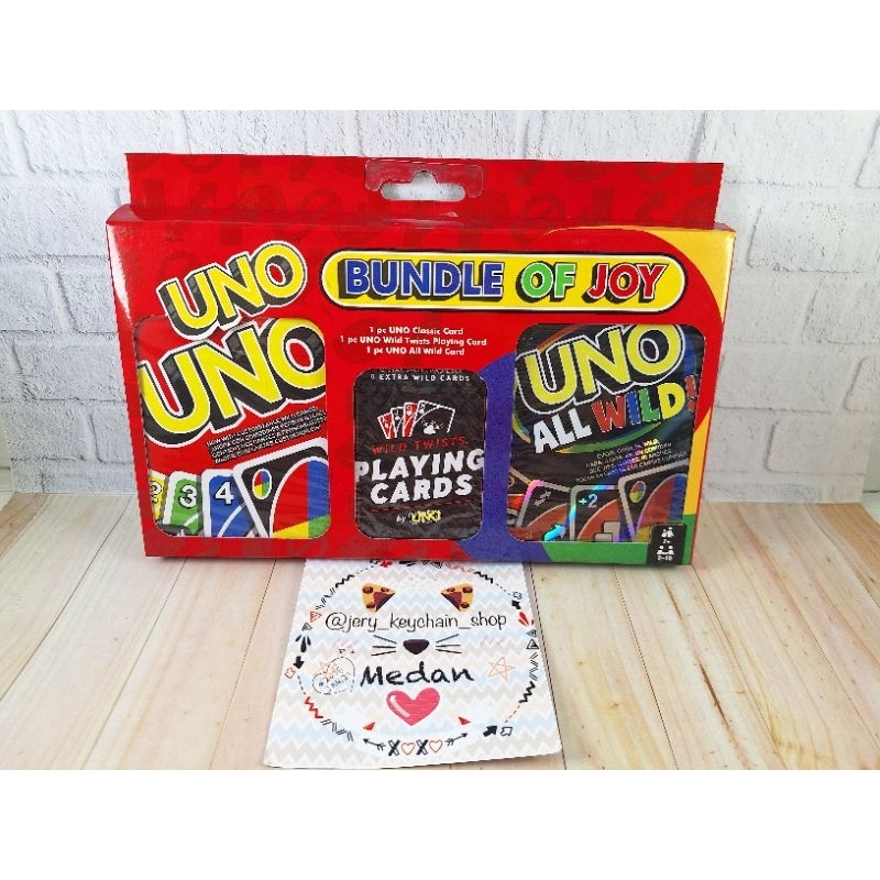Jual UNO Bundle Of Joy mainan kartu UNO Original Mattel Games | Shopee ...