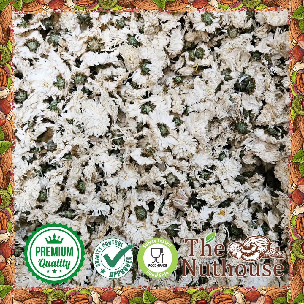 Jual 1kg White Chrysanthemum Tea / Teh Bunga Krisantemum Putih | Shopee ...