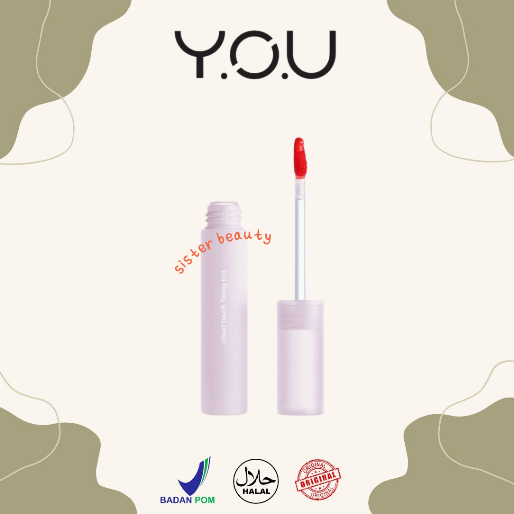 Jual SisterBeauty - YOU Cloud Touch Fixing Lip Tint | Soft Velvet ...