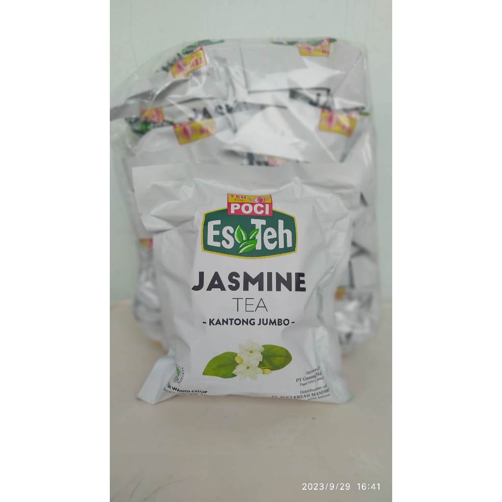 Jual Kantong Jumbo Teh Poci,Teh Poci Kantong Jumbo 100gr. 1 pack isi 10 ...