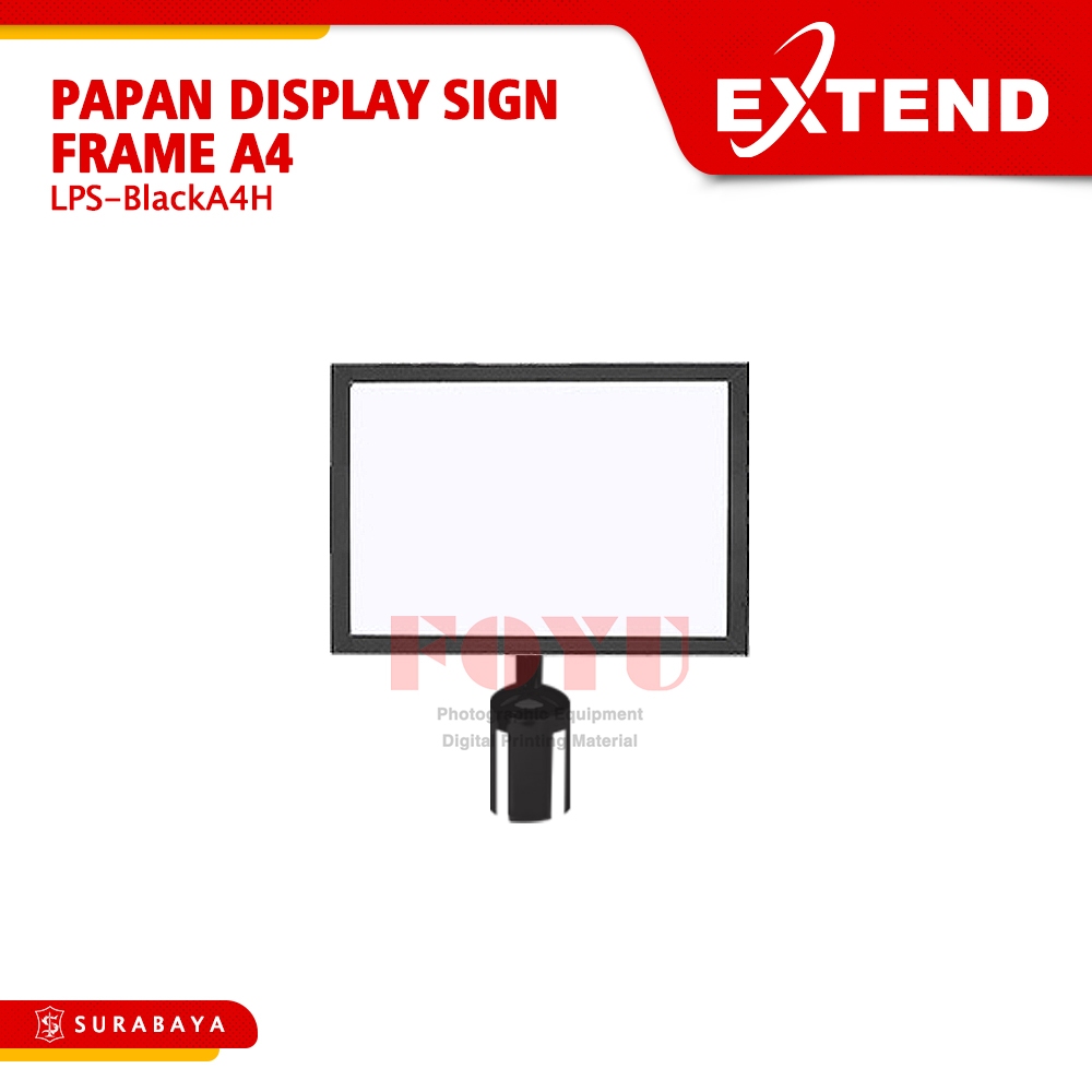 Jual Papan Display Sign Frame Tanda Board Banner Iklan Poster Untuk ...
