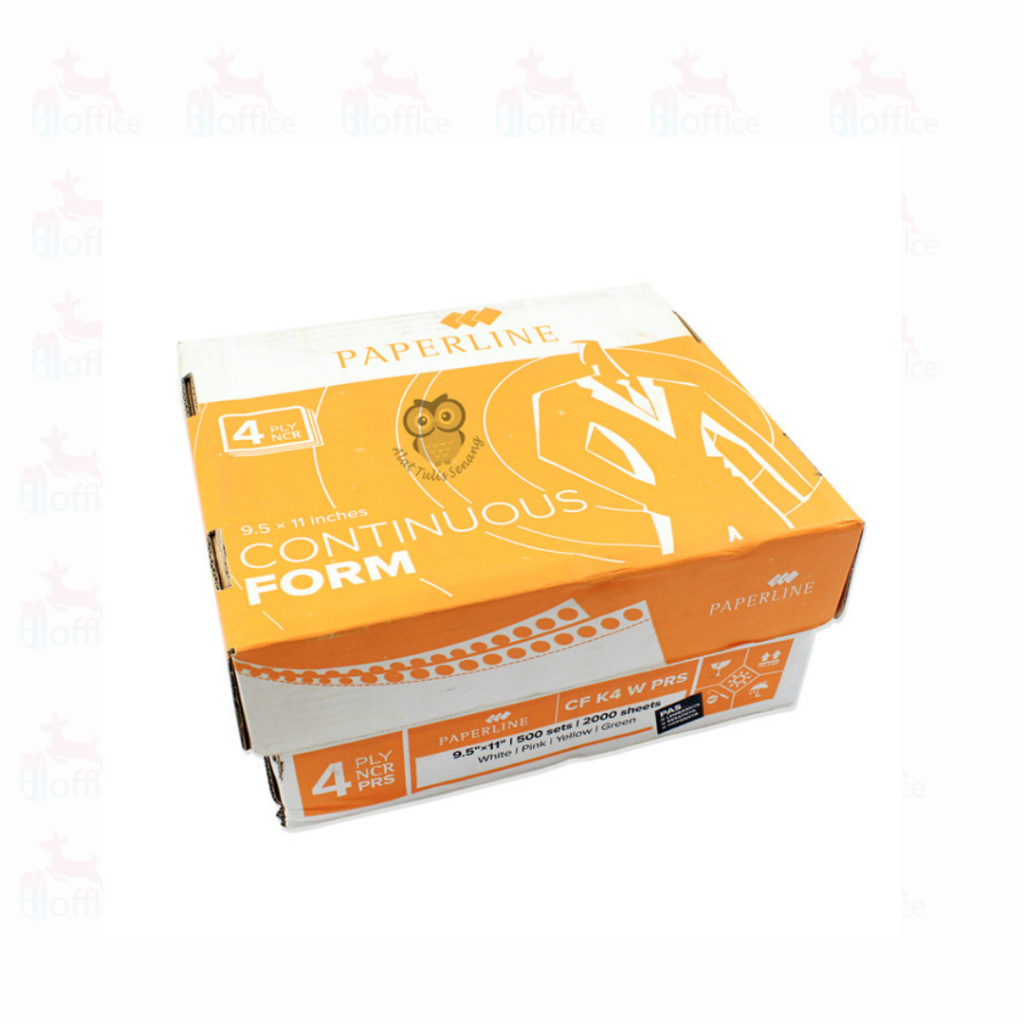 Jual Kertas Continuous Form 4 Ply PRS Paperline / CF 4 : 2 PRS | Shopee ...