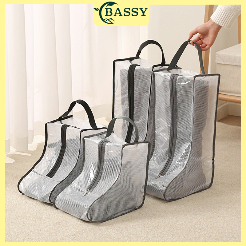 Jual BASSY Tas Sepatu Anti Debu Tas Travel Tempat Penyimpanan Sepatu ...