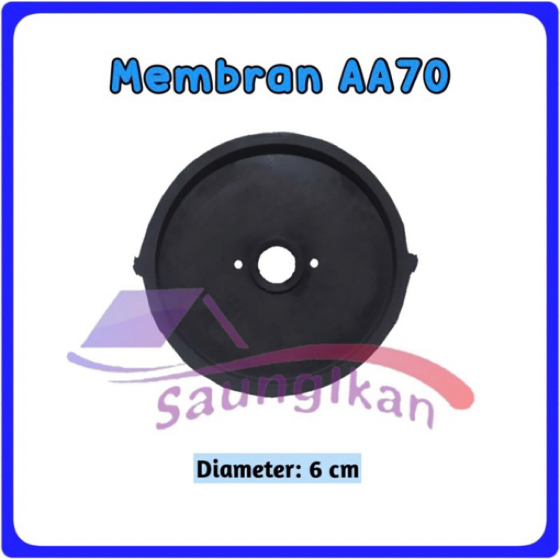Jual Karet membran diaphragma AA 70 RECENT HIKARI Spare part pompa aerator udara AA-70 AA70 ...