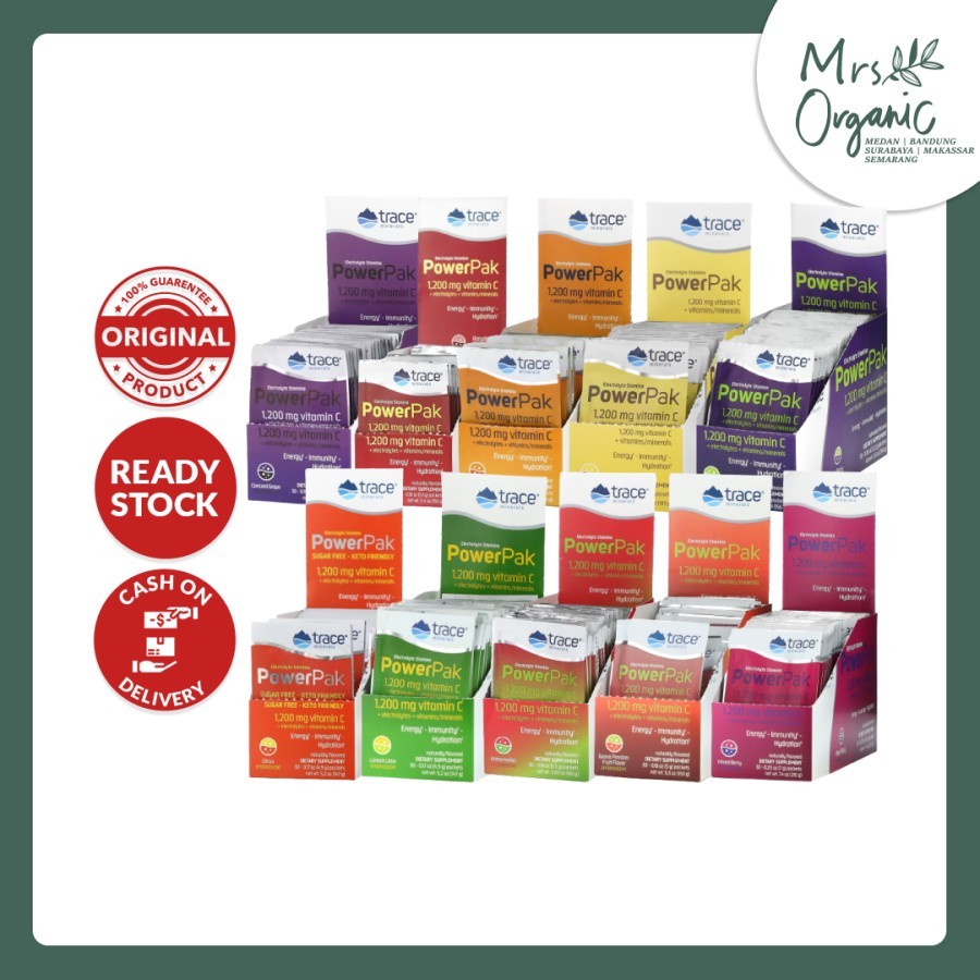 Jual Trace Minerals PowerPak 30 Sachet - Minuman Elektrolit Rasa Buah ...