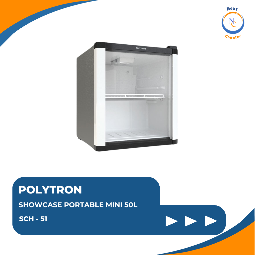Jual SHOWCASE MINI PORTABLE 50L POLYTRON SCH - 51 | Shopee Indonesia