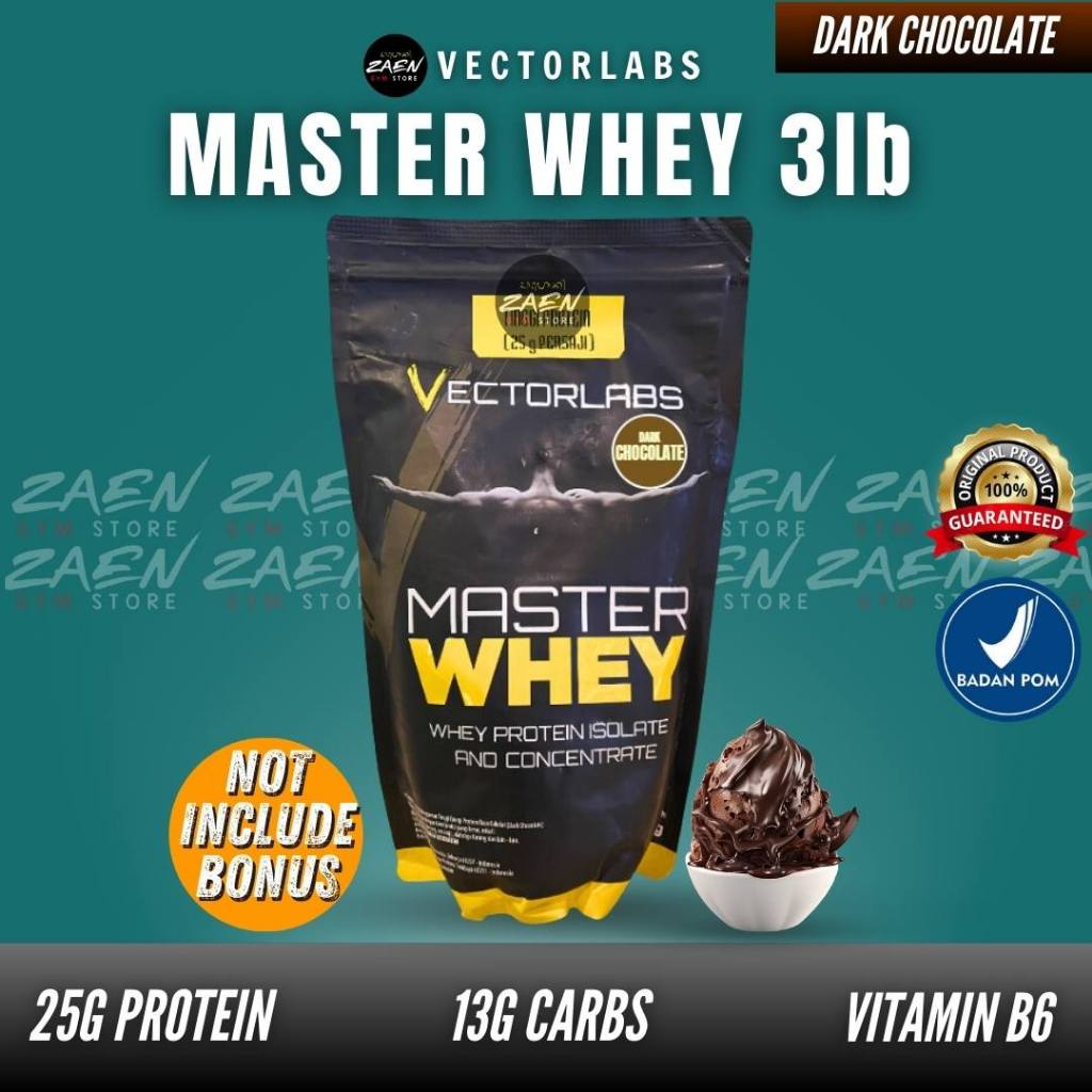 Jual VECTORLABS MASTER WHEY 3 LBS | Shopee Indonesia