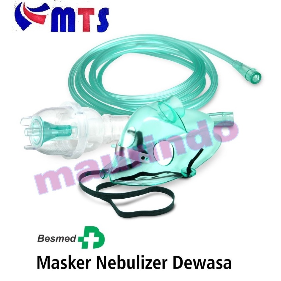 Jual COD - Besmed Masker Nebulizer set Dewasa Masker Nebu Onemed ...