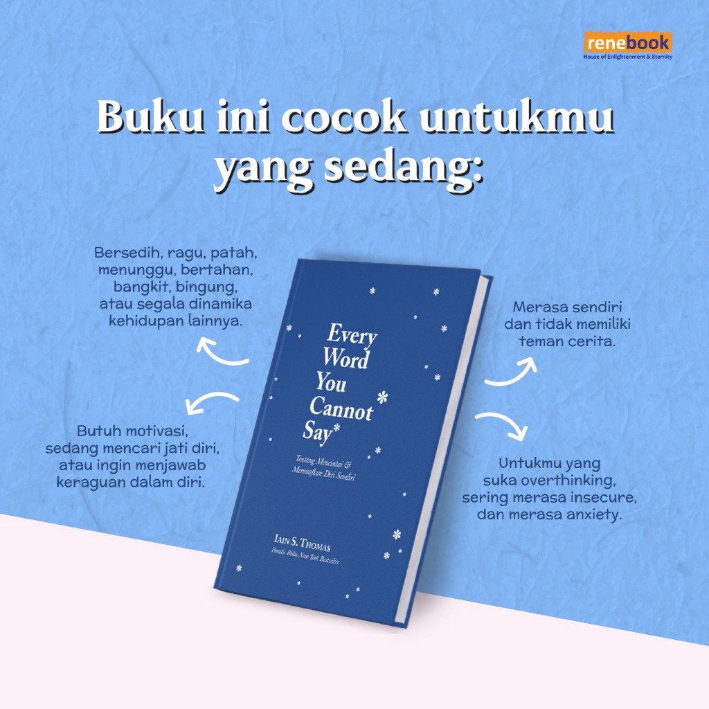 Jual Renebook buku EVERY WORD YOU CANNOT SAY | Shopee Indonesia