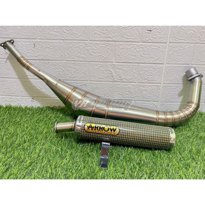 Jual Knalpot Satria Hiu Satria Lumba Satria 2tak Repsol Kolong ARROW ...