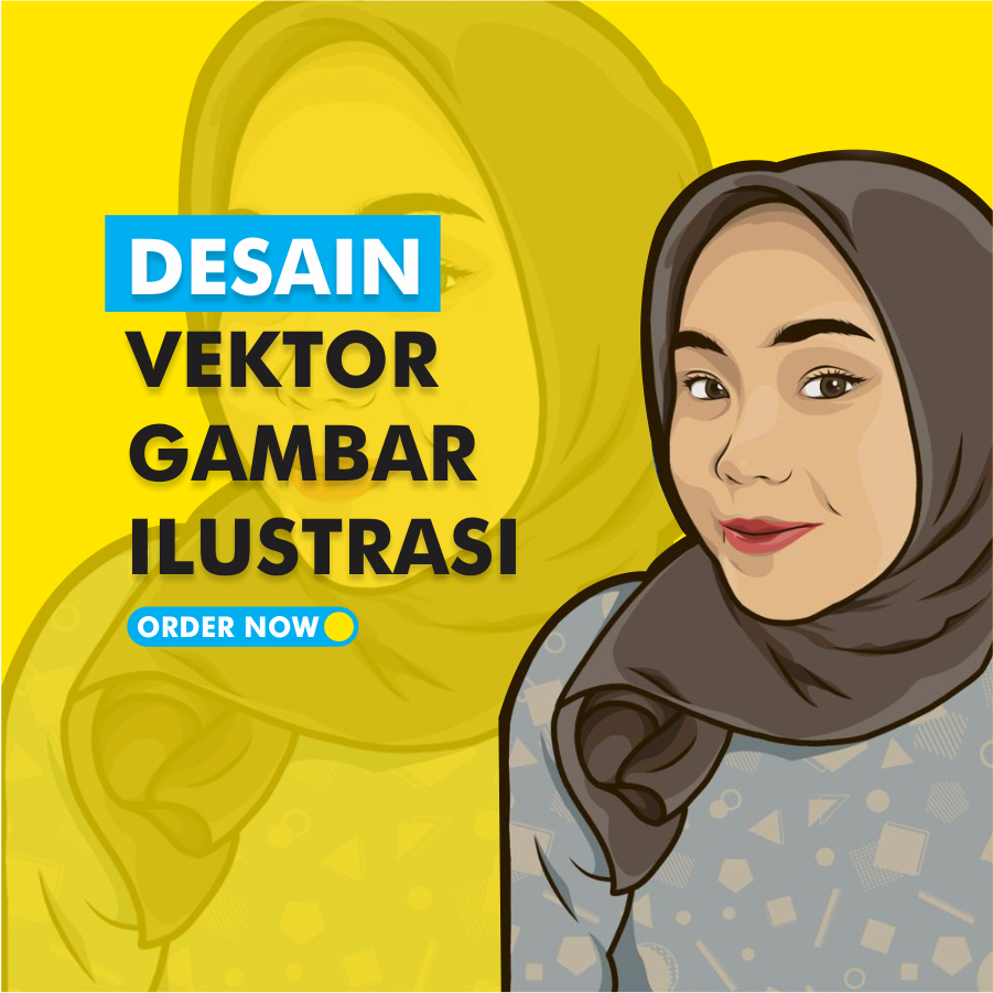 Jual Jasa Edit Foto - Vektor Wajah /Custom Vektor /Karikatur Wajah ...