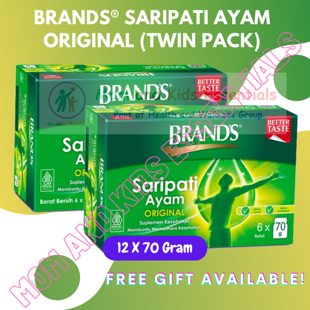 Jual BRANDS ESSENCE OF CHICKEN SARIPATI AYAM ORIGINAL 70 GRAM 2 BOX ...