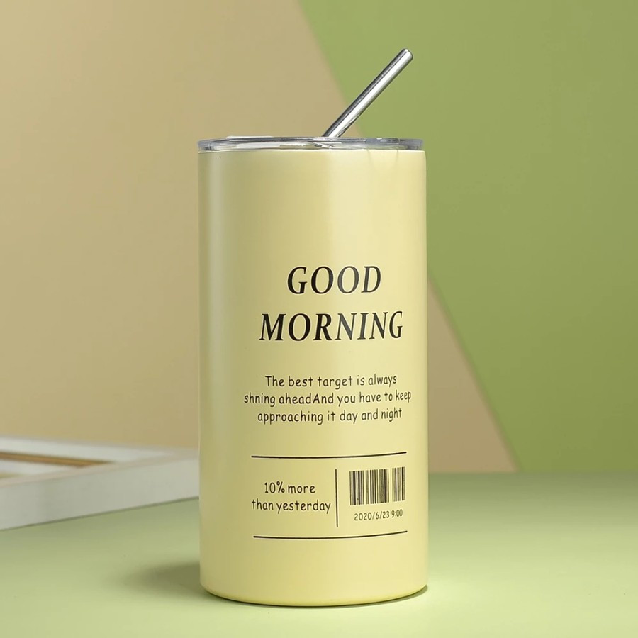 Jual Tumbler Coffee Americano Cup Gelas Mug Botol Stainless Steel 600 ...