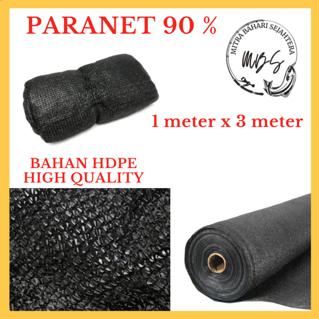 Jual MITRA BAHARI SEJAHTERA Jaring Paranet 90% | Eceran 1m x 3m | Grade ...