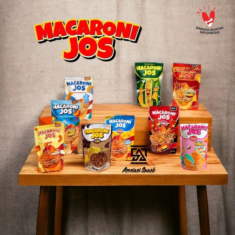 Jual MACJOS MACARONI BASRENG PILUS MIE LIDI CIMORING MACARONI JOS 100 ...