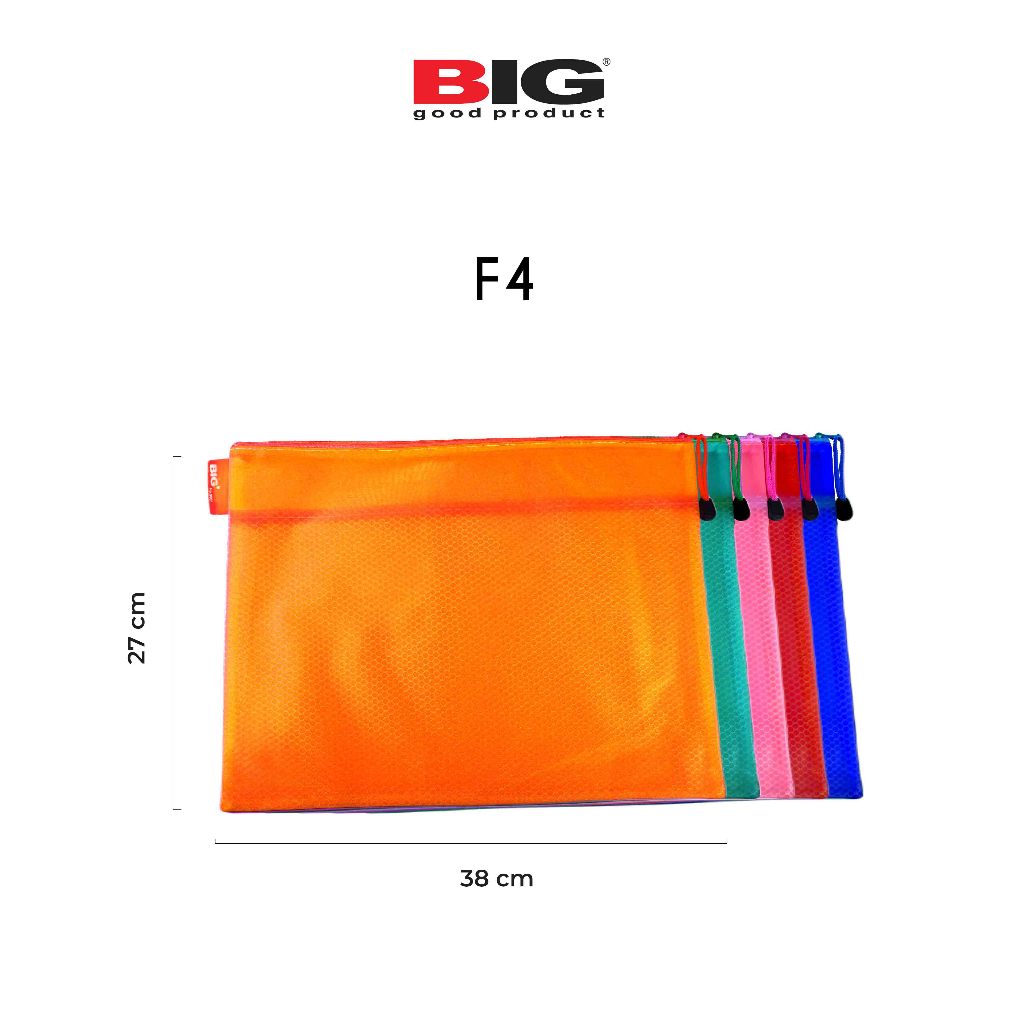 Jual BIG Pocket File Zipper Folder File PO-9001 | Shopee Indonesia