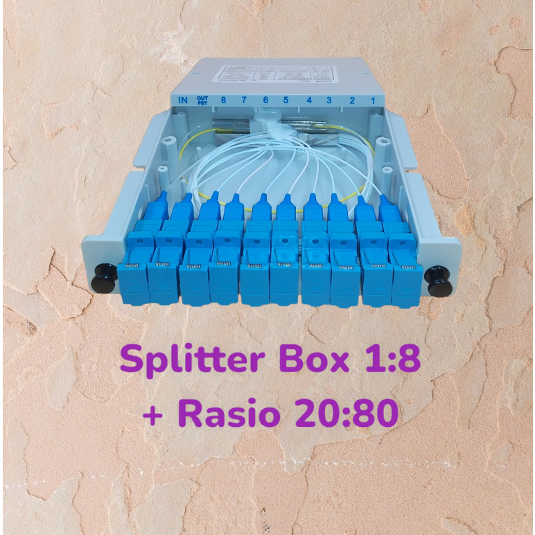 Jual Jolink Splitter Box 1:8 + Rasio 20:80 | Shopee Indonesia