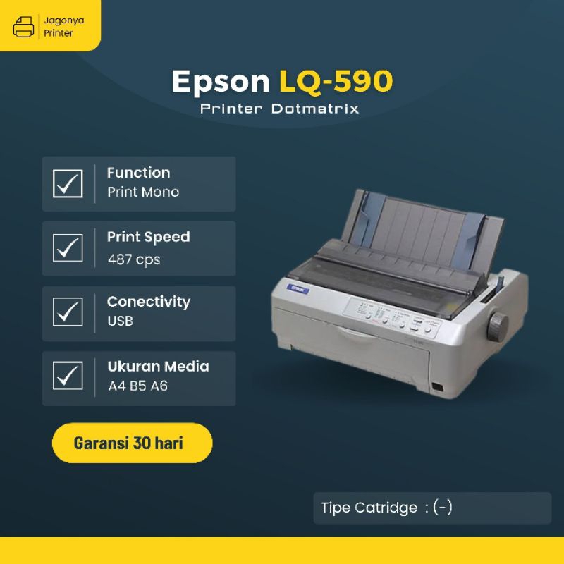 Jual Printer Epson LQ-590 Dot Matrix | Shopee Indonesia