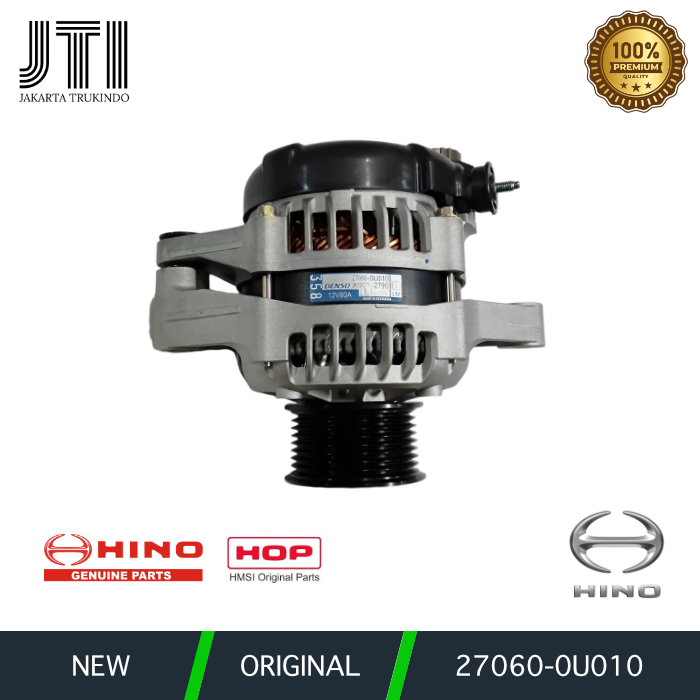 Jual ALTERNATOR HINO DUTRO 130 HD X POWER 27060-0U010 | Shopee Indonesia