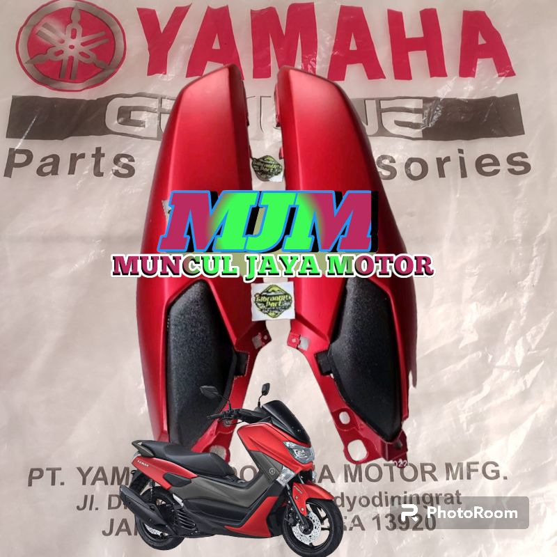 Jual COVER BODY KANAN KIRI YAMAHA NMAX OLD SET MERAH DOF ORIGINAL ...