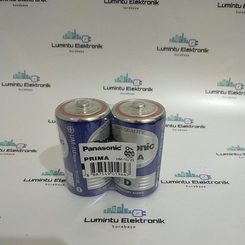 Jual Baterai Panasonic Besar type D ( 2pcs) | Shopee Indonesia