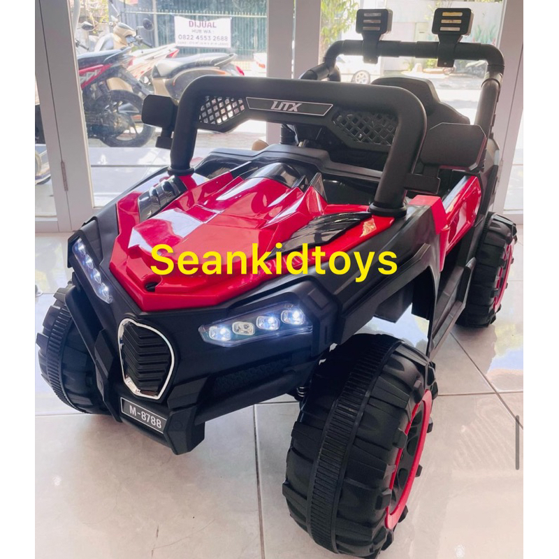 Jual Mobil Aki Anak Jeep PMB M-8788 UTX 8788A NUV M8788 M8788AMainan ...